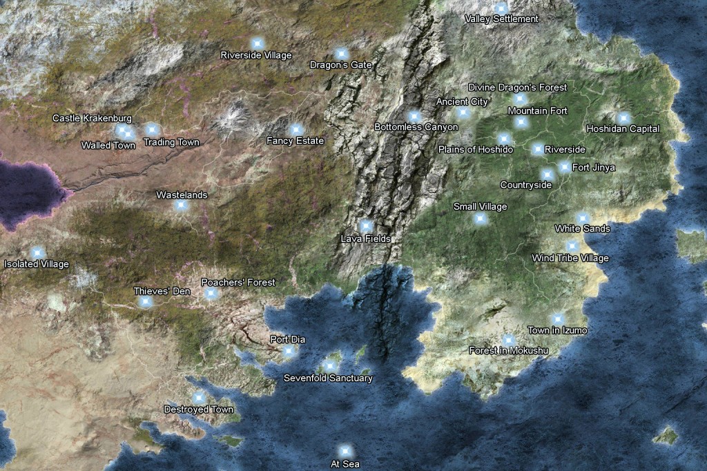 Revelation Map - Serenes Forest